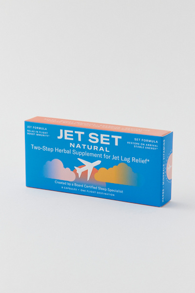 Jet Set Natural 2-Step Jet Lag Relief Herbal Supplement | Urban Outfitters