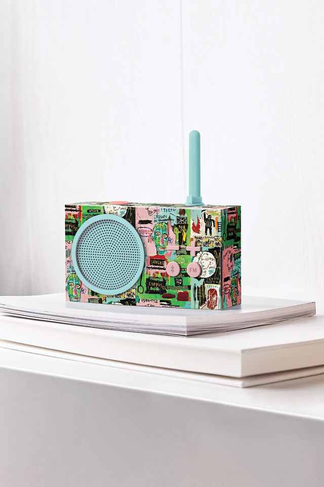 Lexon X Jean-Michel Basquiat TYKHO 3 FM Radio & Bluetooth Speaker ...