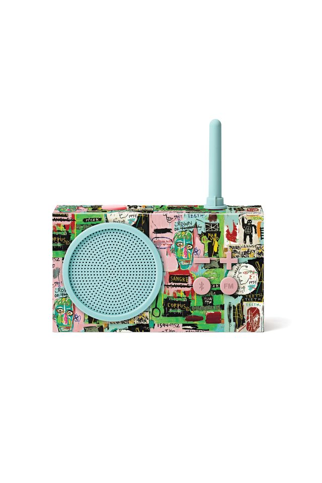 Lexon X Jean-Michel Basquiat TYKHO 3 FM Radio & Bluetooth Speaker ...