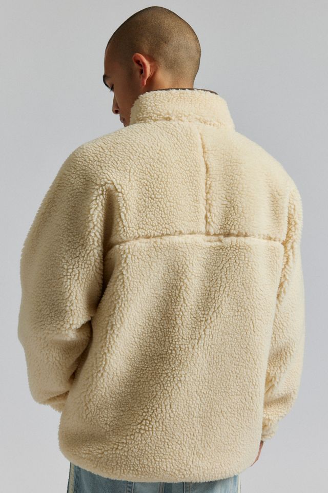 First Down Boa Fleece Jacket | Urban Outfitters