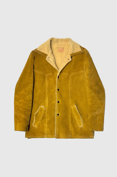 Vintage 1950’s Joo Koo Fleece Lined Suede Western Leather Rancher ...