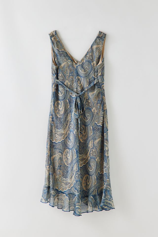 Vintage Paisley Midi Dress | Urban Outfitters