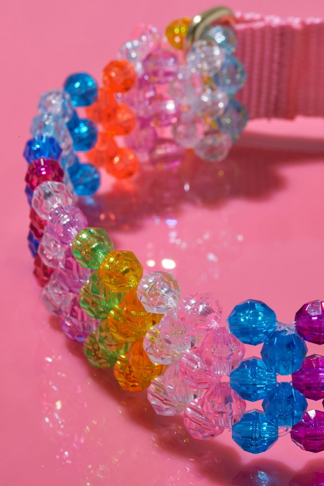 Susan Alexandra Beaded Dog Collar | Urban Outfitters