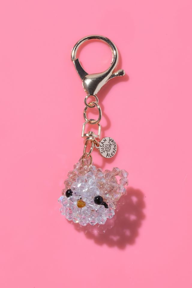 Susan Alexandra Beaded Icon Keychain | Urban Outfitters