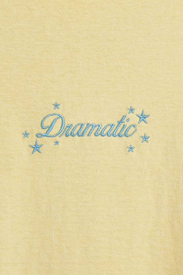 Dramatic Embroidered Tee | Urban Outfitters