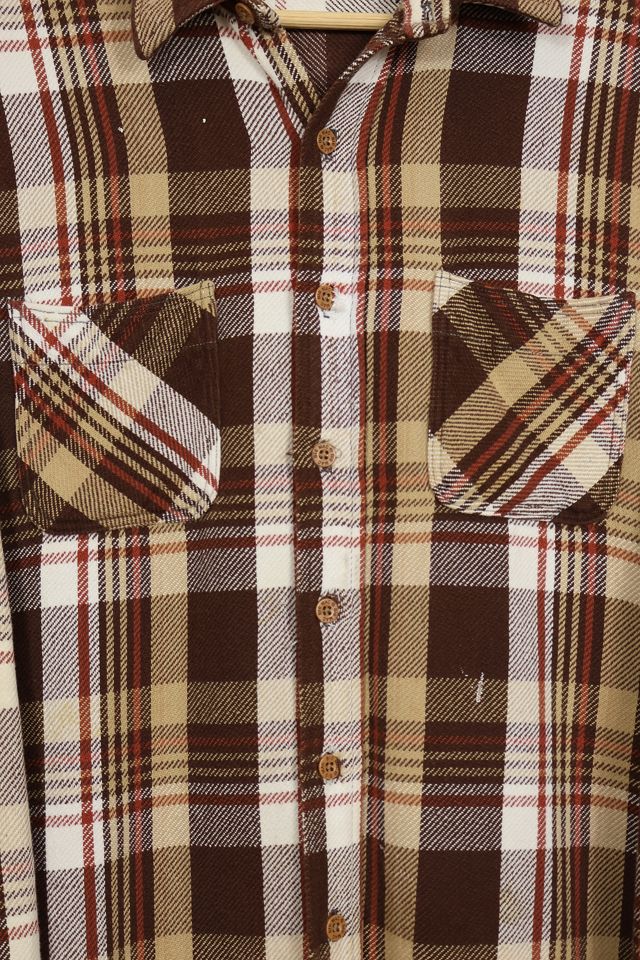 Vintage Distressed Button-Down Shirt | Urban Outfitters