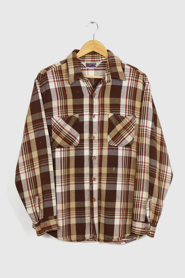 Vintage Distressed Button-Down Shirt | Urban Outfitters