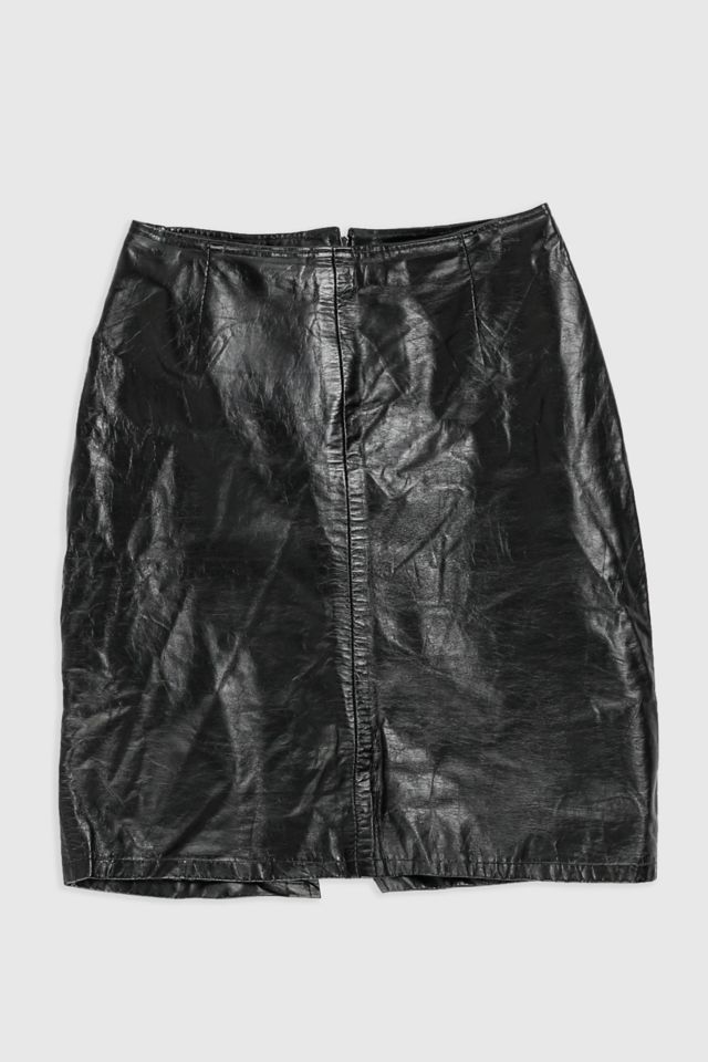 Vintage Leather Skirt | Urban Outfitters