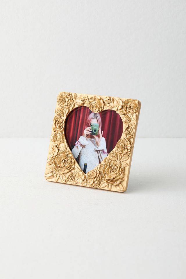 Rosette Heart Cutout Picture Frame | Urban Outfitters
