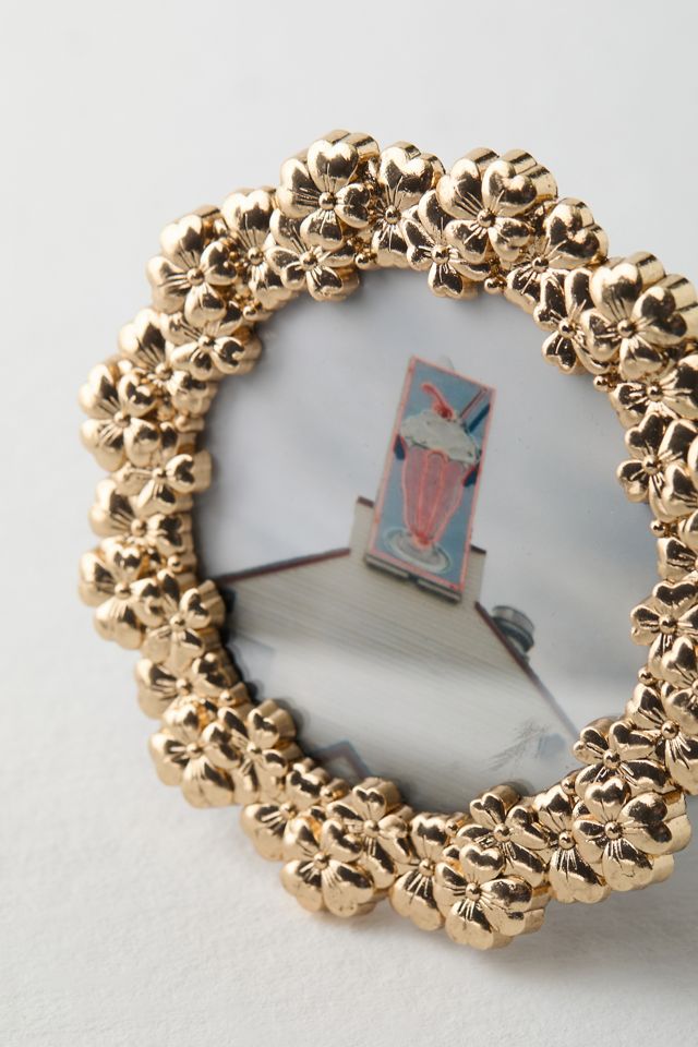 Flower Cluster Circle Picture Frame | Urban Outfitters