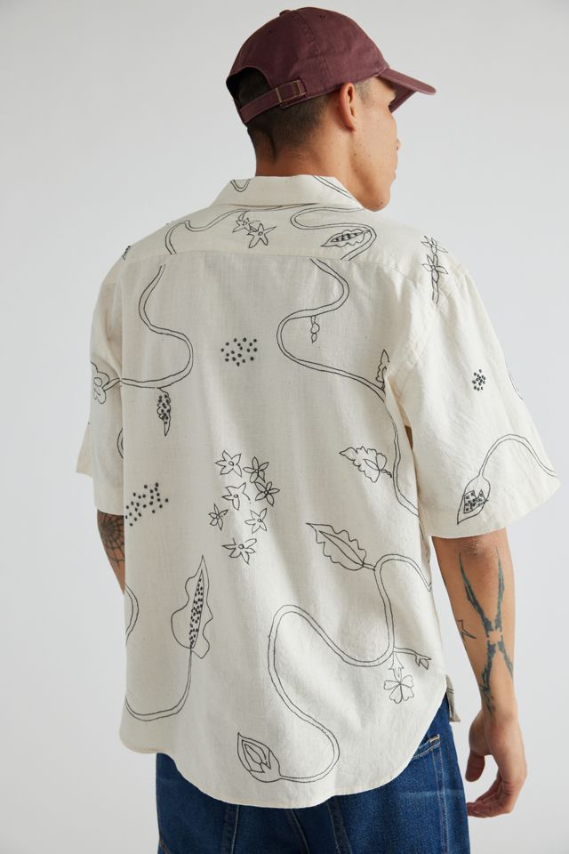KARDO Ronen Embroidered Shirt | Urban Outfitters