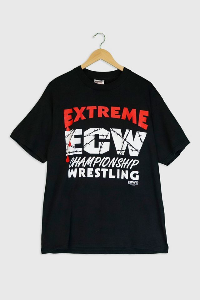 Vintage ECW Extreme Championship Wrestling T Shirt | Urban Outfitters