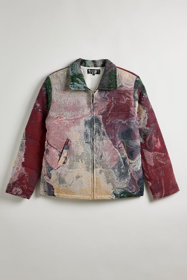 4X1111 X Urban Renewal Remade Tapestry Puffer Jacket | Urban Outfitters