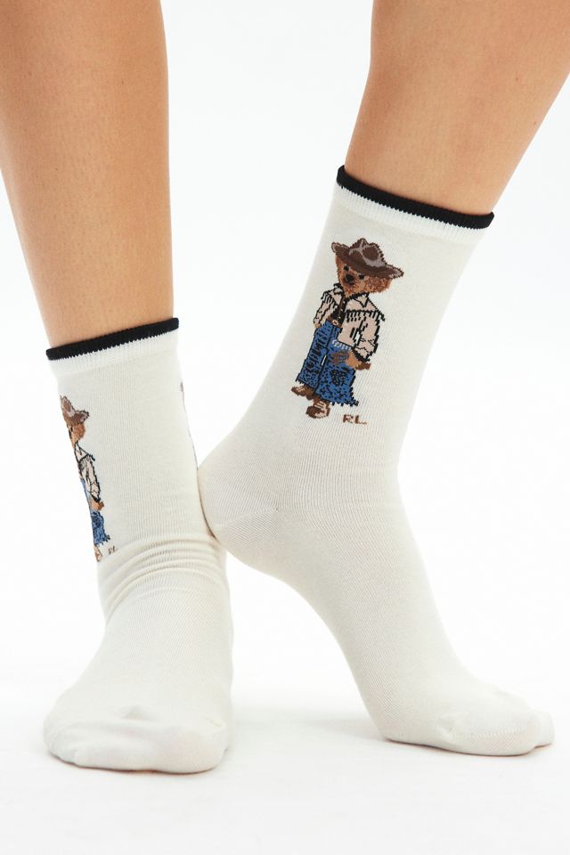 Polo Ralph Lauren Western Bear Sock | Urban Outfitters