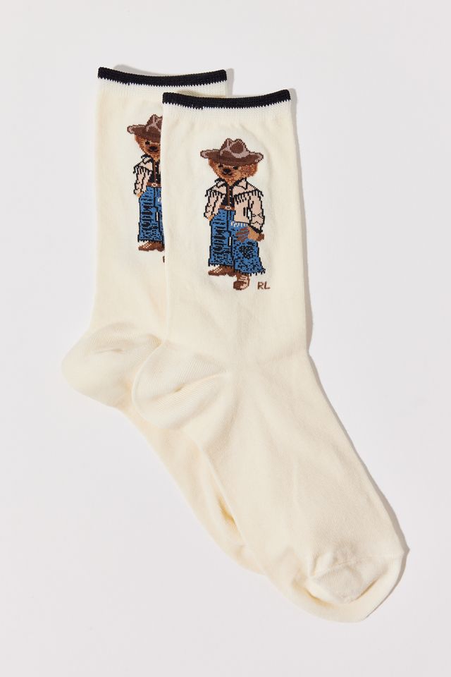 Polo Ralph Lauren Western Bear Sock | Urban Outfitters