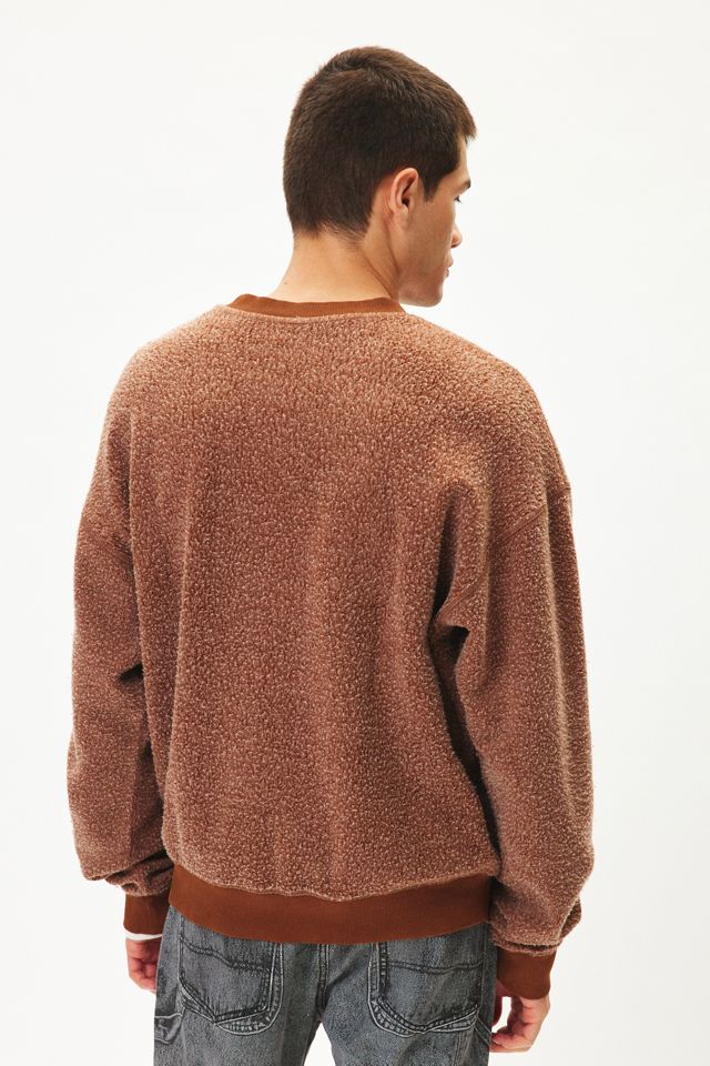 GUESS ORIGINALS Reverse Fleece Crew Neck Sweatshirt | Urban Outfitters