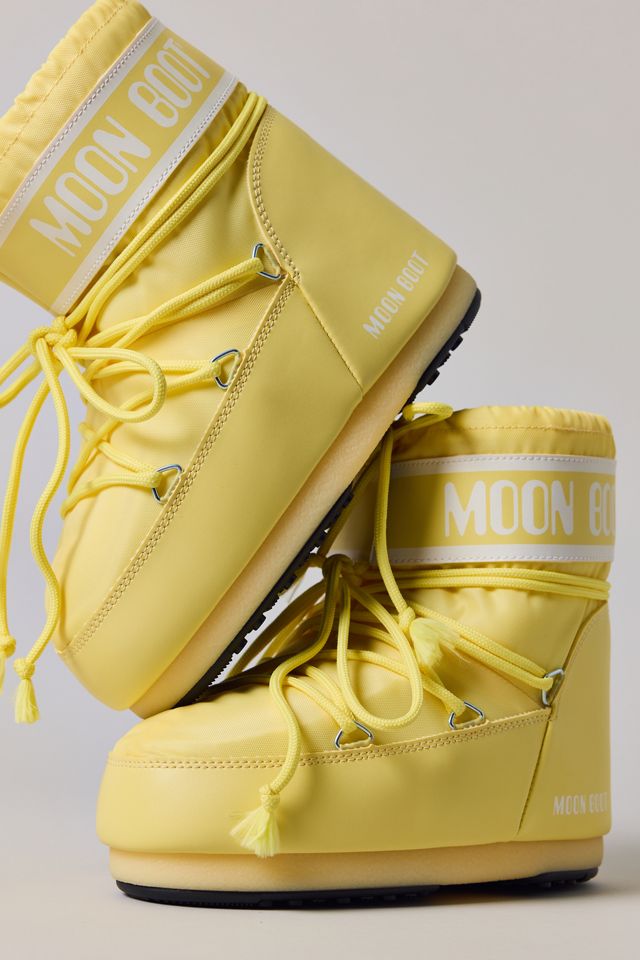 Moon Boot Icon Low Nylon Boot | Rubber Sole | Urban Outfitters