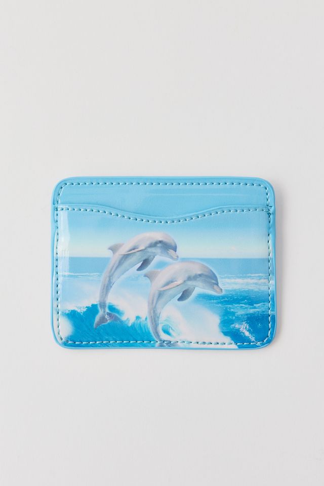 Silence + Noise Kez Dolphin Cardholder Wallet | Urban Outfitters