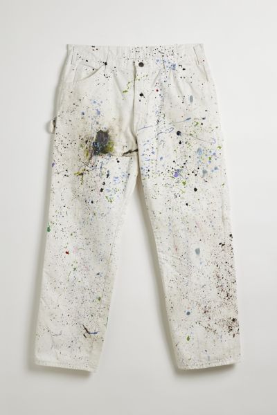 Vintage Paint Splatter Carpenter Pant | Urban Outfitters