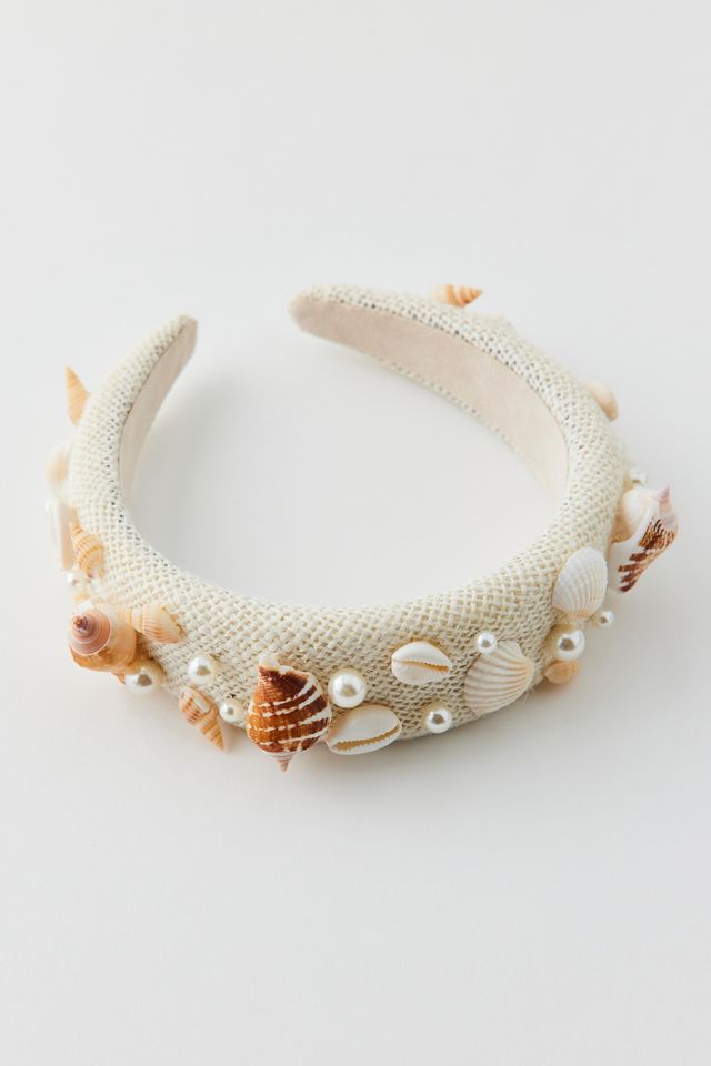 Shell & Pearl Headband | Urban Outfitters