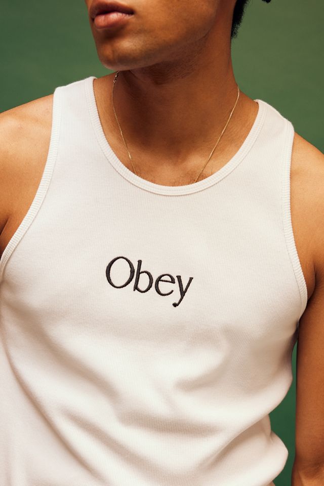 OBEY Rosemont Ribbed Tank Top | Urban Outfitters