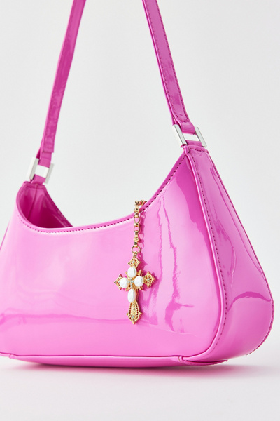 Kimchi Blue Pearl Cross Keychain | Urban Outfitters