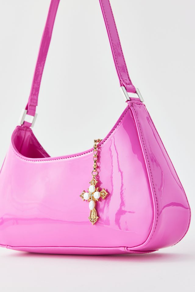 Kimchi Blue Pearl Cross Keychain | Urban Outfitters Canada