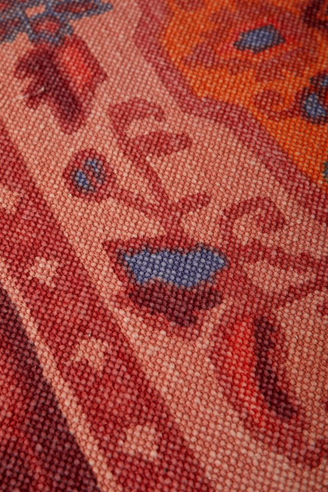 Lina Floral Brushed Rug | Urban Outfitters