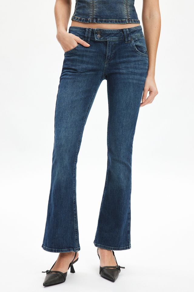 BDG Brooke Extended Tab Denim Flare Jean | Urban Outfitters BDG Brooke Extended Tab Denim Flare Jean | Urban Outfitters