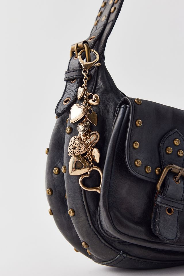 Kimchi Blue Dangle Heart Charm Keychain | Urban Outfitters Canada