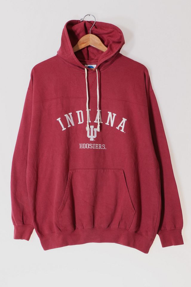 Vintage University of Indiana Hoosiers Applique Pullover Sweatshirt ...