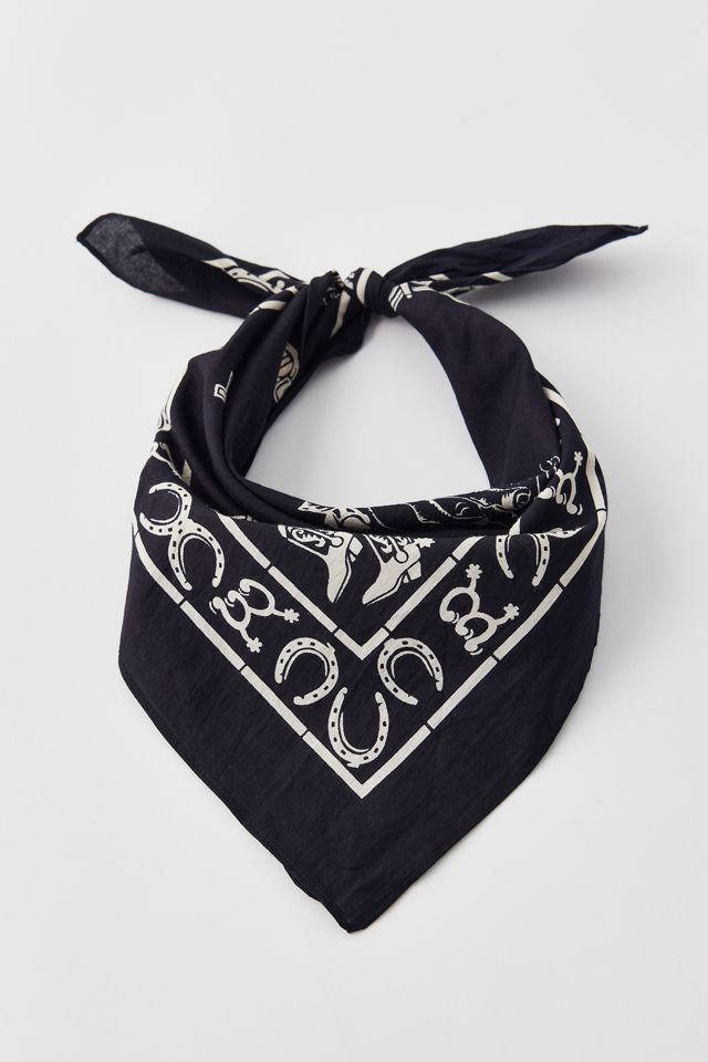 Cowboy Print Bandana | Urban Outfitters