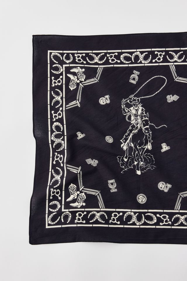 Cowboy Print Bandana | Urban Outfitters