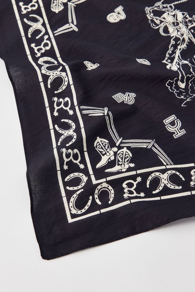 Cowboy Print Bandana | Urban Outfitters