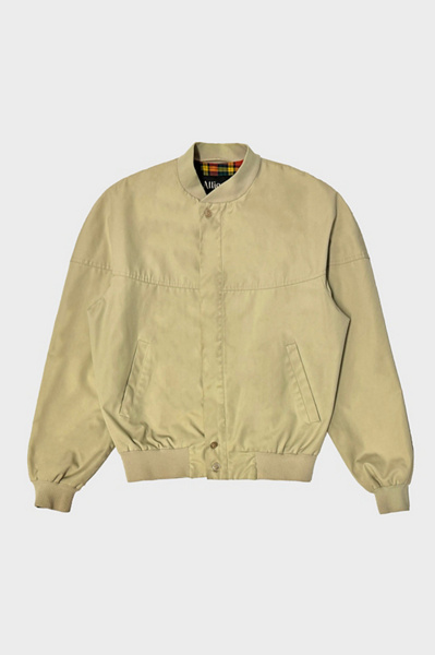 Vintage 1960’s Alligator Khaki Bomber Jacket | Urban Outfitters