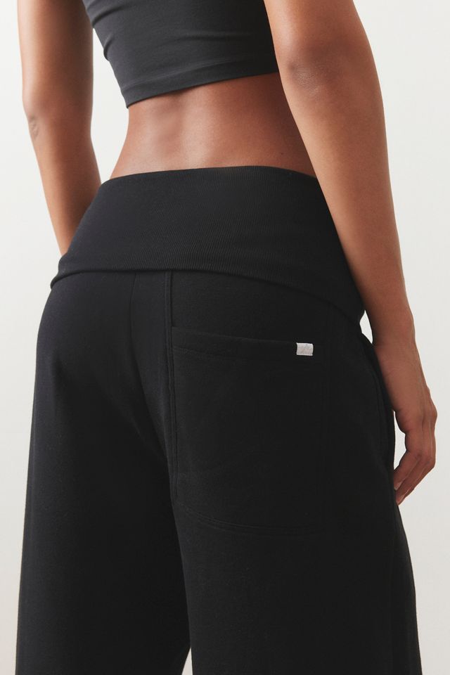 Out From Under Walk This Way Foldover Wide-Leg Pant | Urban Outfitters