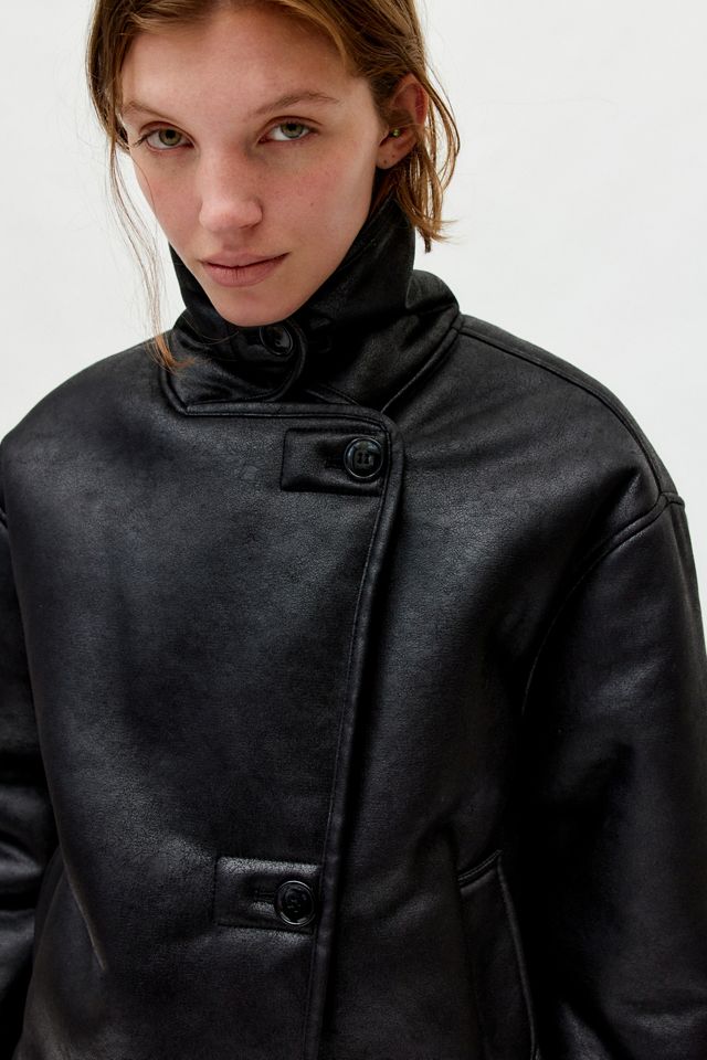 BDG Parker Faux Shearling Jacket | Urban Outfitters