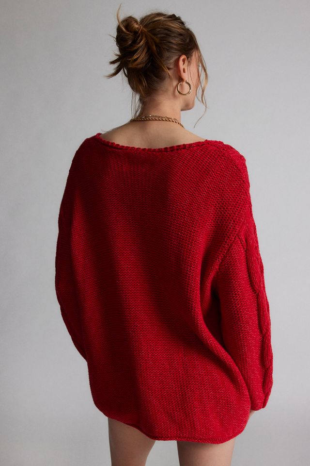 BDG Skylar Oversized Cable Knit Sweater | Urban Outfitters Canada