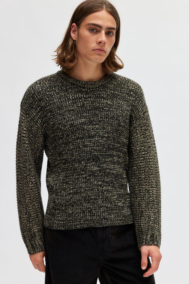 UO Copper Ribbed Crew Neck Sweater | Urban Outfitters