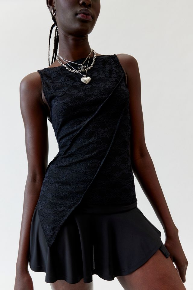 Urban Renewal Remnants Asymmetrical Hem Tunic Tank Top | Urban Outfitters