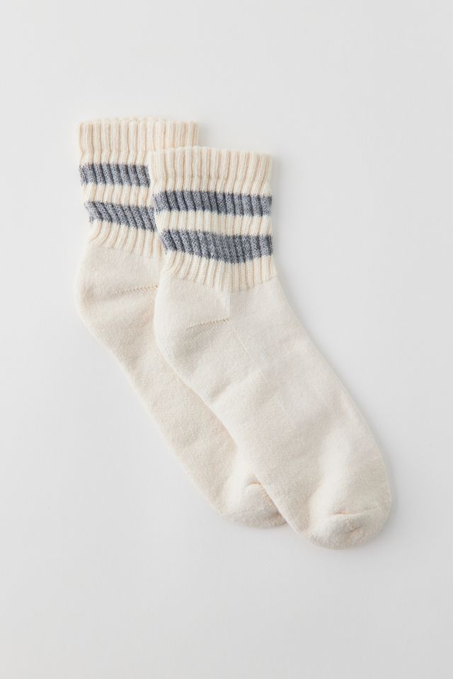 American Trench Mono Striped Quarter Crew Sock | Urban Outfitters