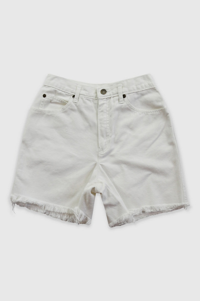 Vintage White Distressed Cut Off Shorts | Urban Outfitters