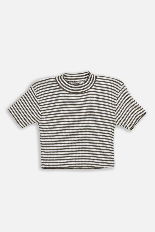 Vintage Striped Baby Tee | Urban Outfitters