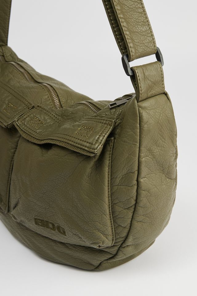 BDG Washed Faux Leather Sling Bag | Urban Outfitters