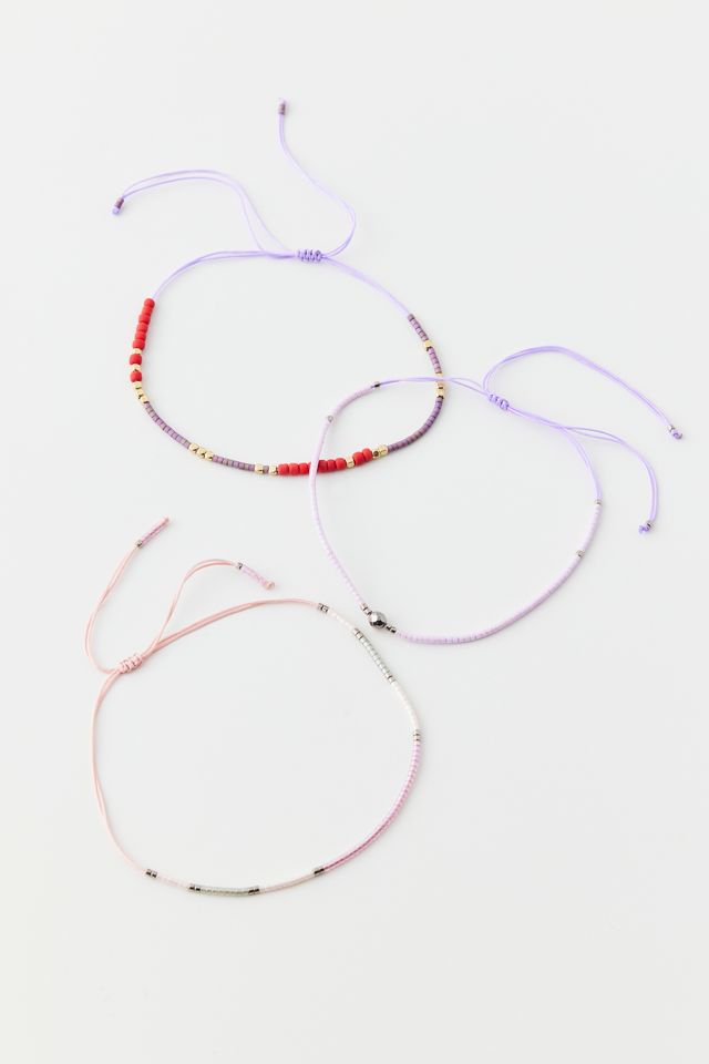 Seaside Delicate Beaded Anklet Set | Urban Outfitters