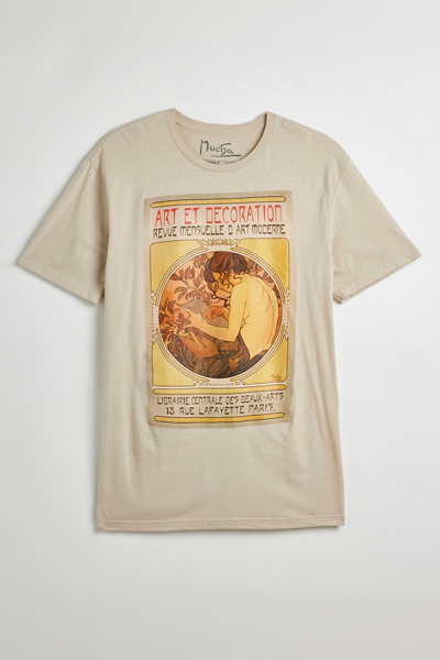 Alphonse Mucha Art Et Decoration Graphic Tee | Urban Outfitters
