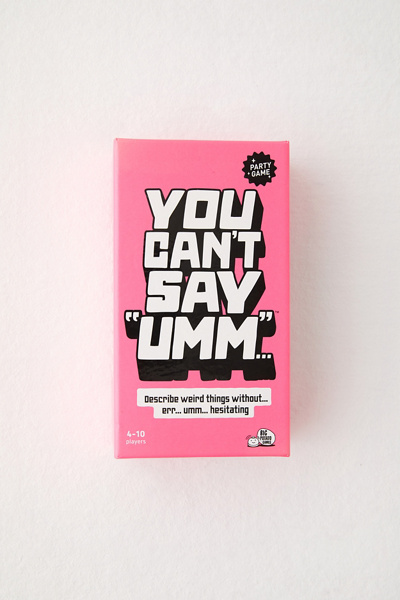 You Can’t Say Umm Party Game | Urban Outfitters