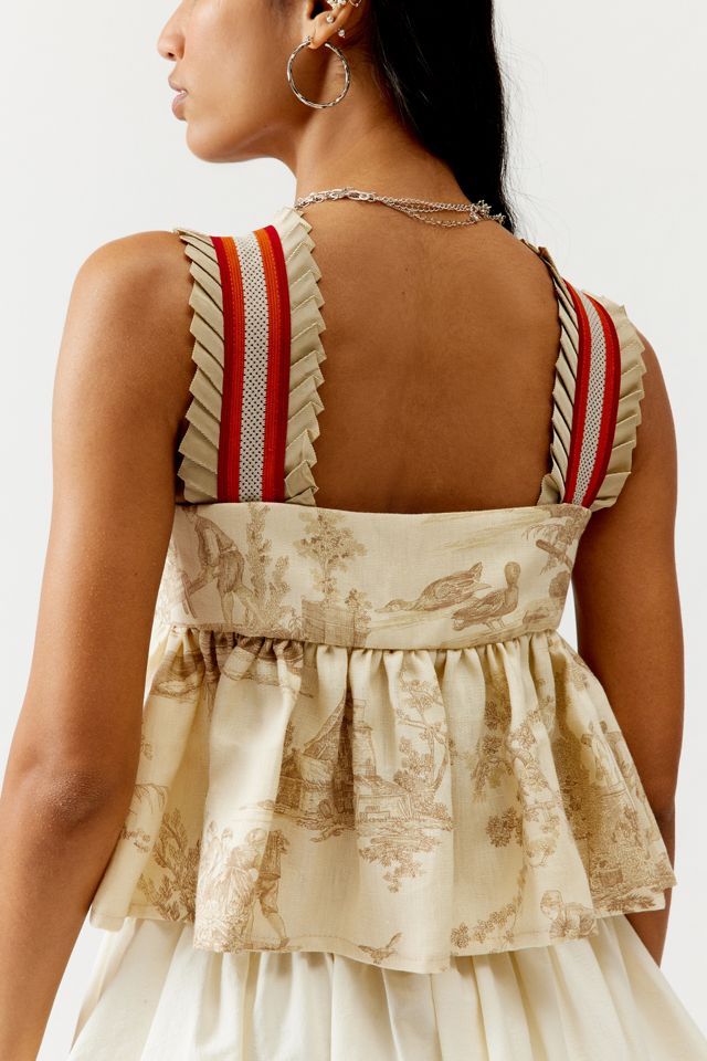 Tessa Fay X Urban Renewal Babydoll Top | Urban Outfitters