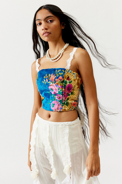 Tessa Fay X Urban Renewal Reversible Corset Top | Urban Outfitters