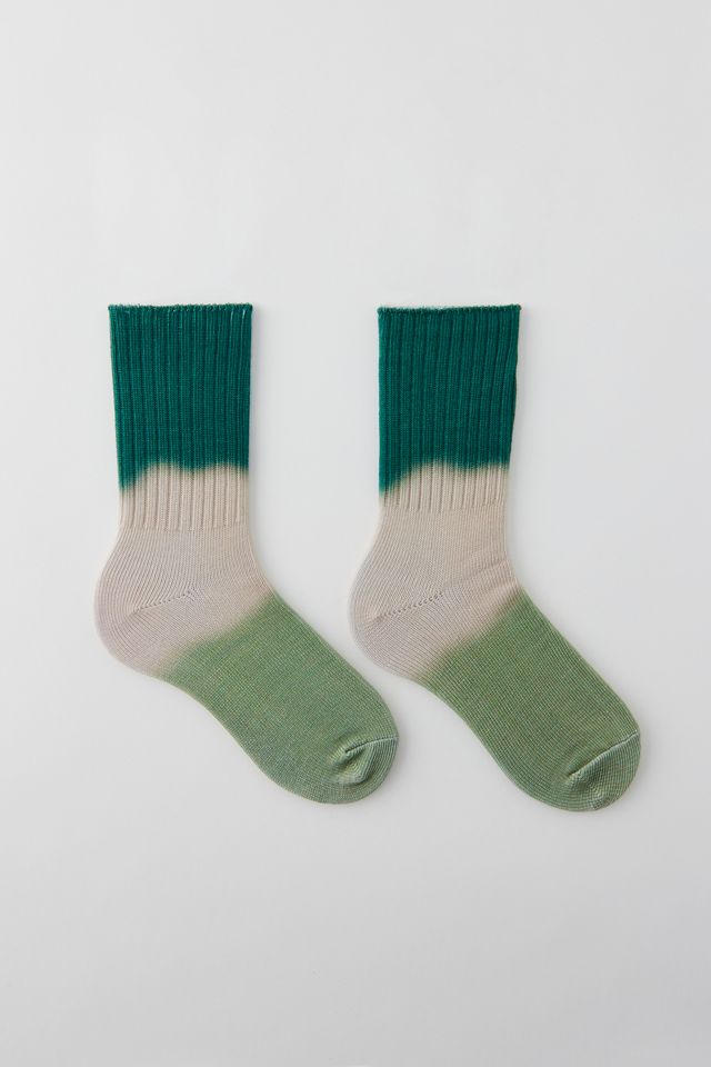 7DaysSocks Dip-Dye Crew Sock | Urban Outfitters